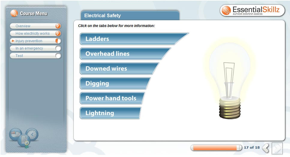 Electrical Safety eLearning - Law At Work