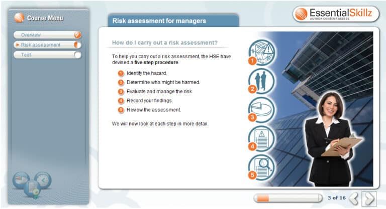 Risk Assessment eLearning - Law At Work