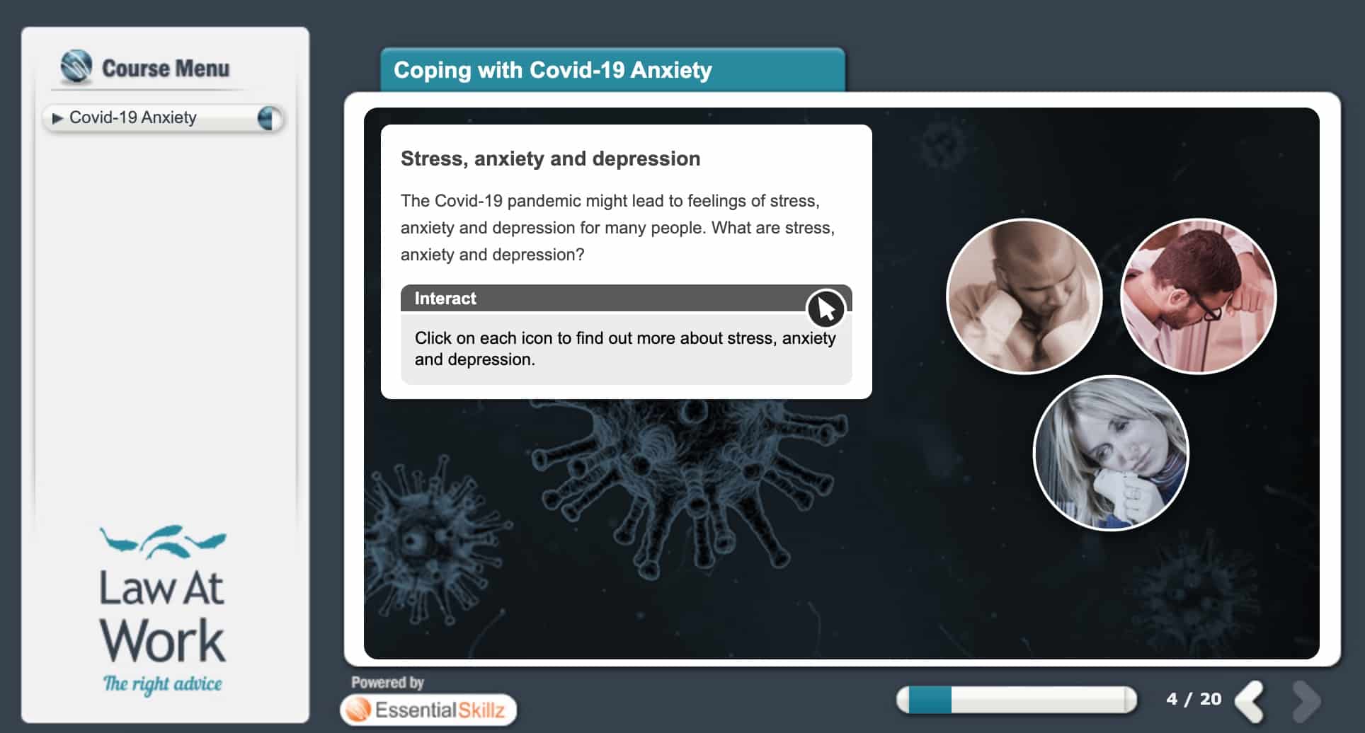 Coping with Covid-19 Anxiety - Law At Work