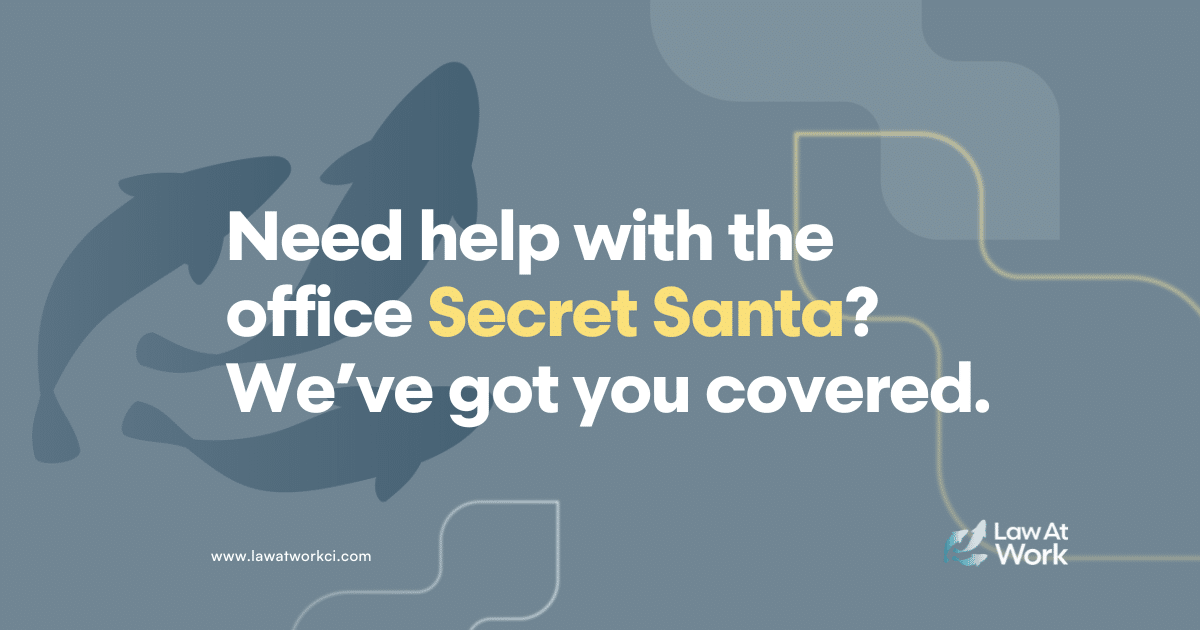 How to run a successful office Secret Santa - Law At Work