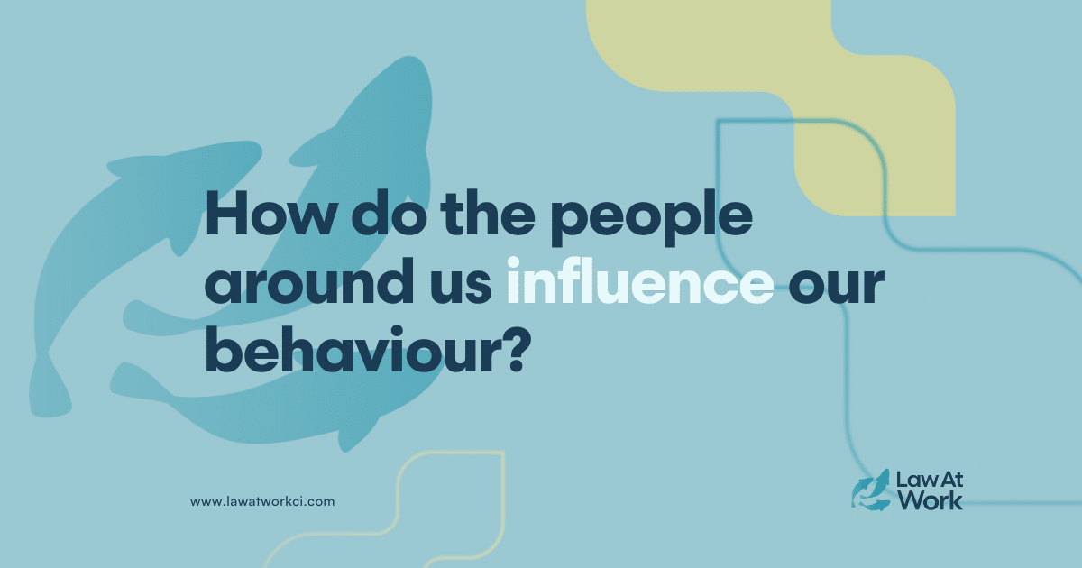 Peer pressure and safety performance - Law At Work