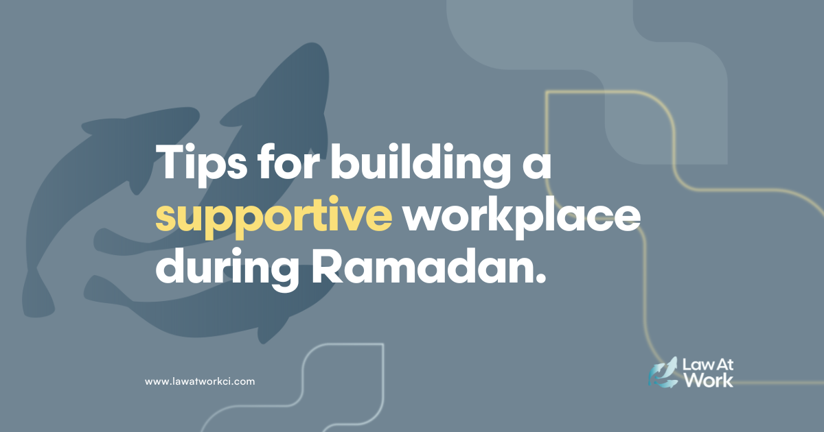 How to better support Muslim colleagues during Ramadan - Law At Work